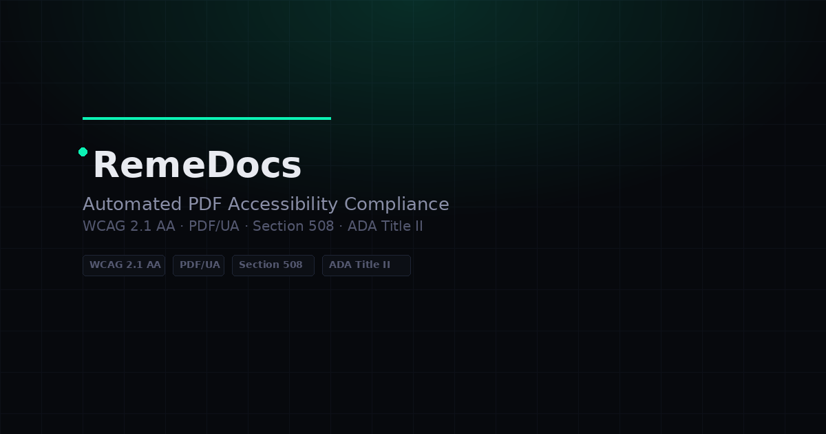 PDF Accessibility App: The Complete Expert Guide to Tools, Remediation ...